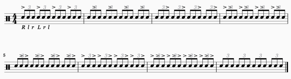 Live Lesson #3 (Triplet Accent Grid)