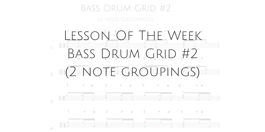 bass drum grid